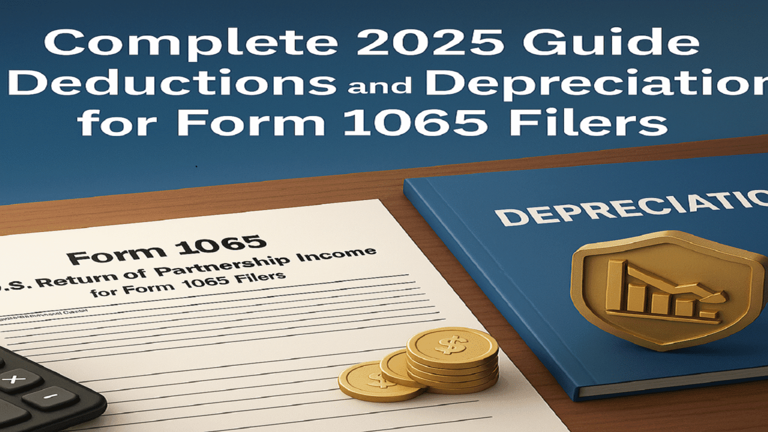 Complete 2025 Guide to Deductions and Depreciation for Form 1065 Filers ...